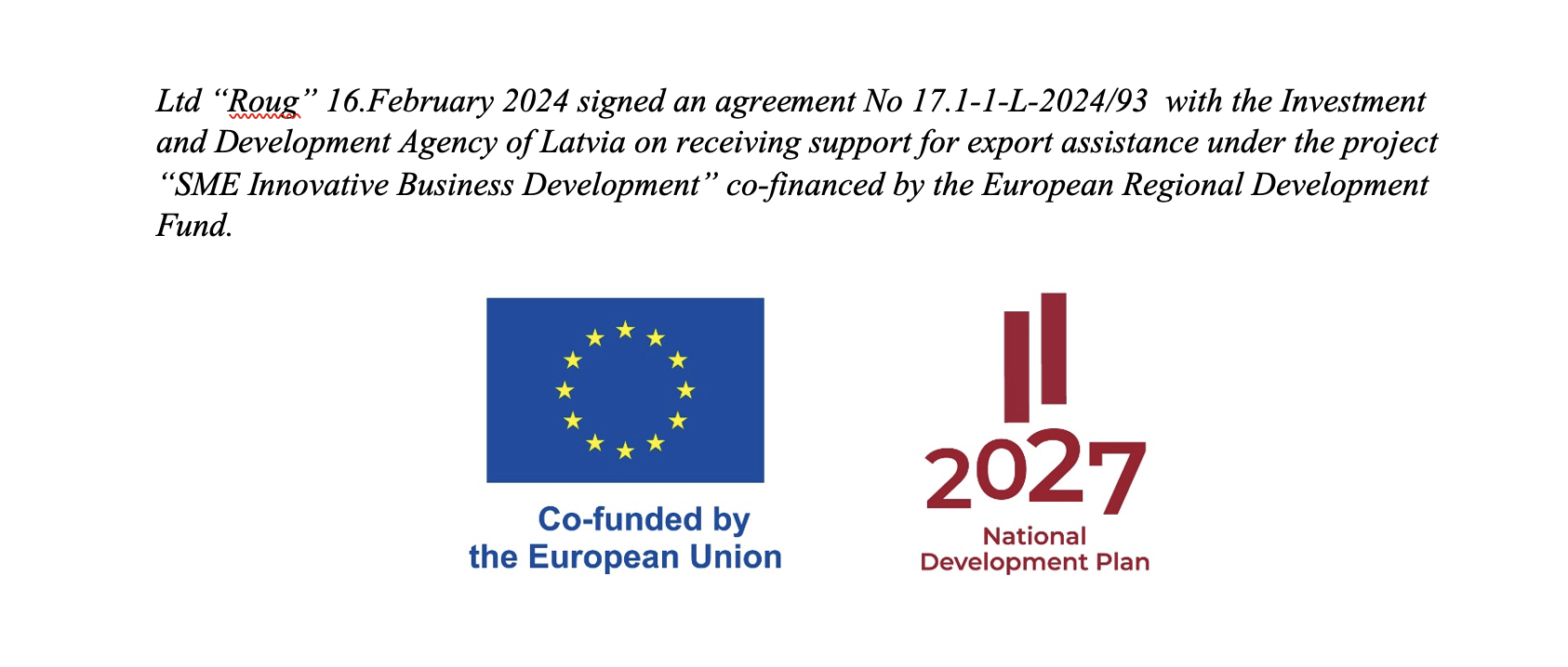 LIAA agreement - Roug